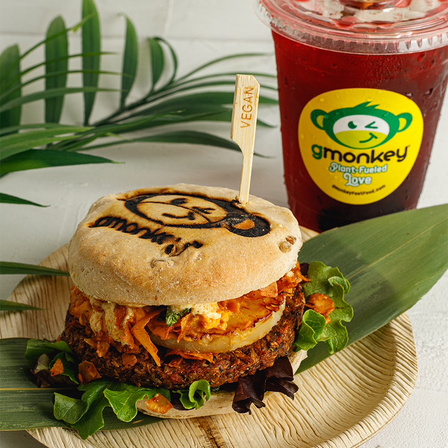 G-Monkey Plant-Fueled Fast Food | Visit CT