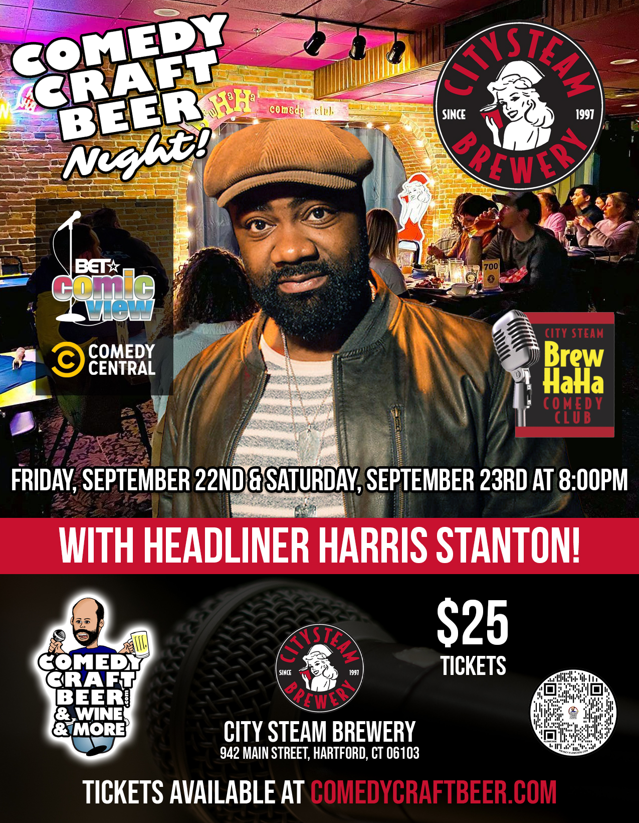 Comedy Night at City Steam | Visit CT