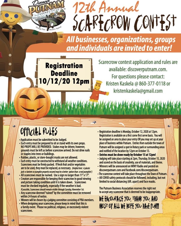 12th Annual Scarecrow Contest | Visit CT